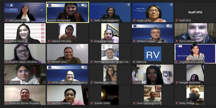 EPG USIL teachers train collaborators of the League Against Cancer. | USIL Corporation